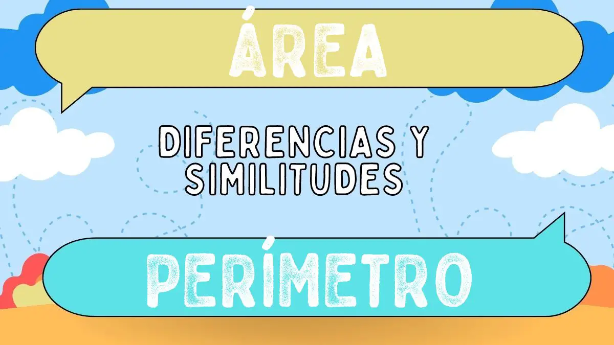 Diferencias entre área y perímetro