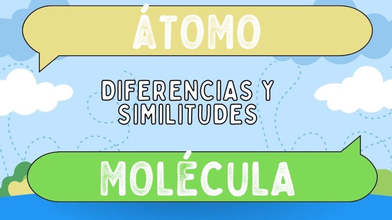 Diferencias entre átomo y molécula