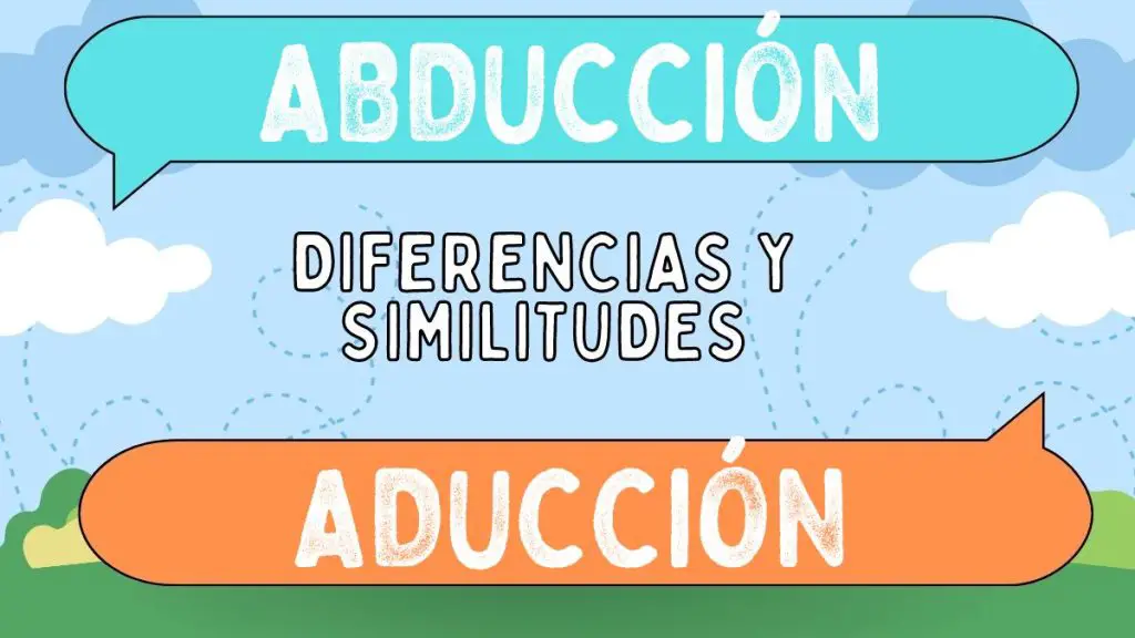 Diferencias entre abducción y aducción