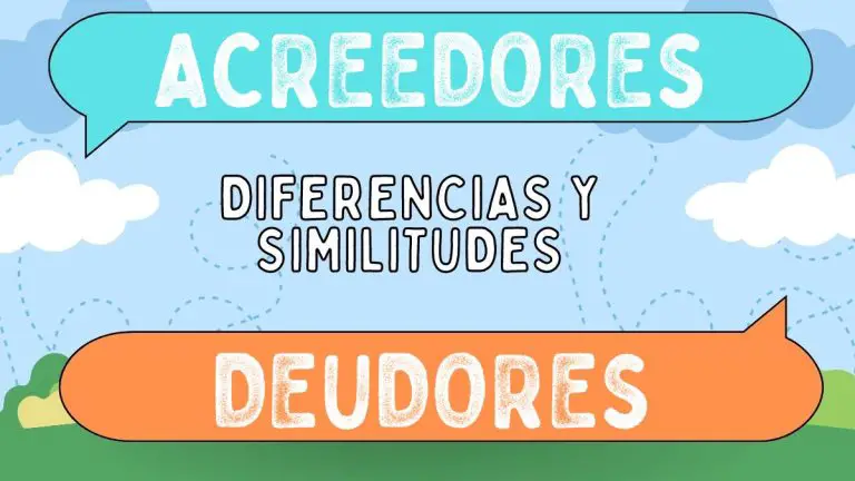 Diferencias entre acreedores y deudores