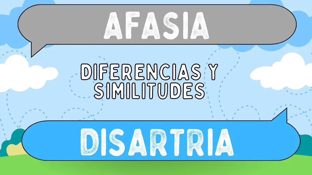 Diferencias entre afasia y disartria