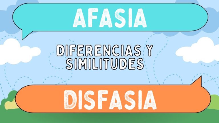 Diferencias entre afasia y disfasia