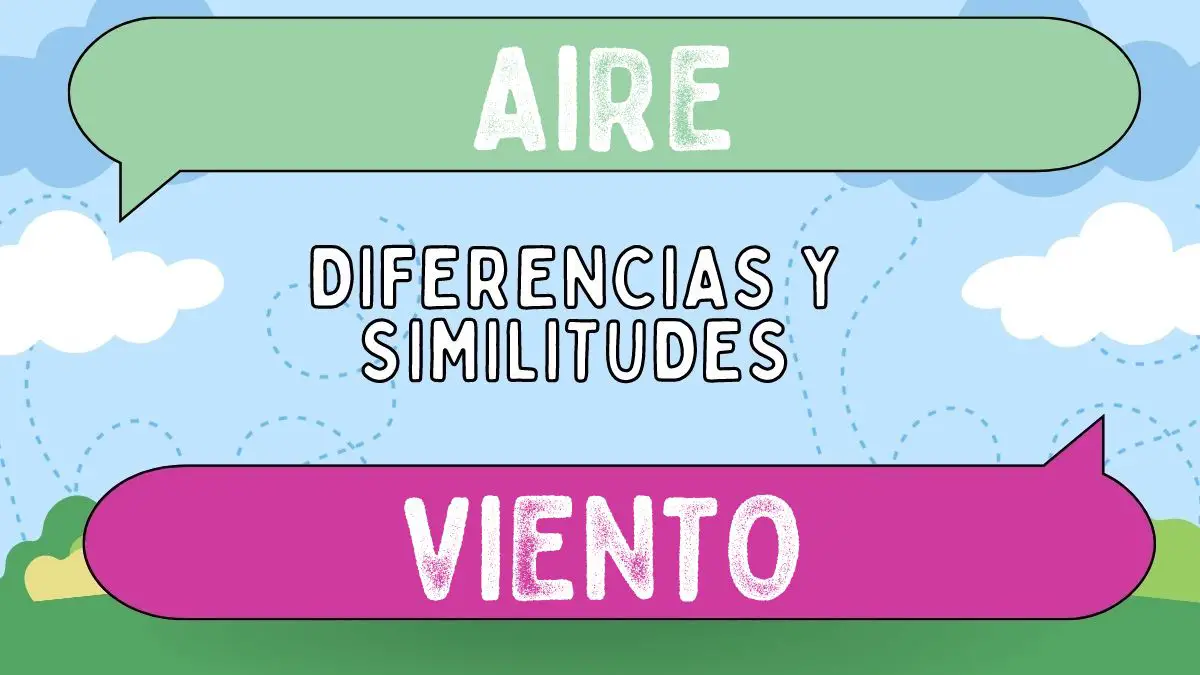 Diferencias entre aire y viento