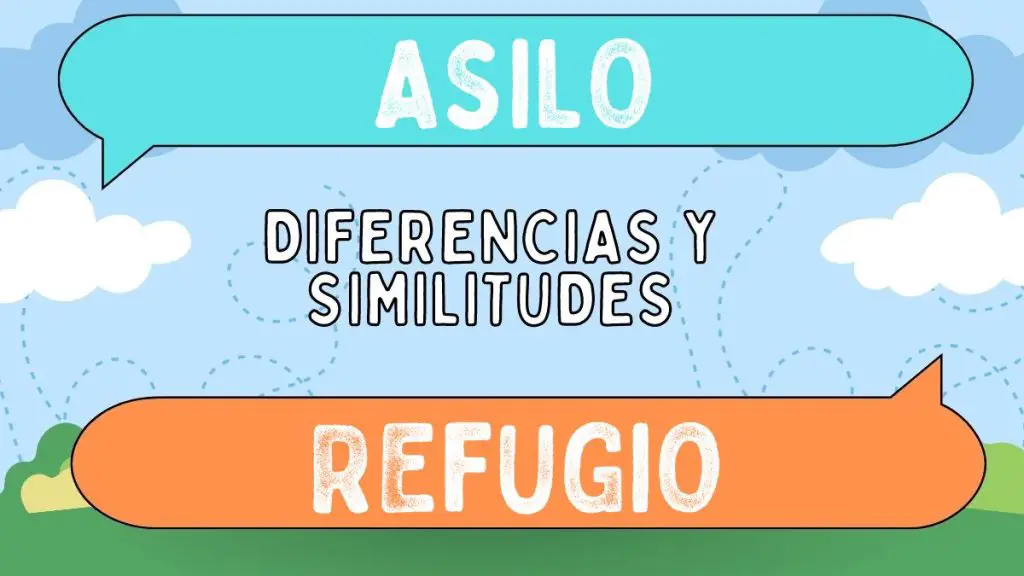Diferencias entre asilo y refugio