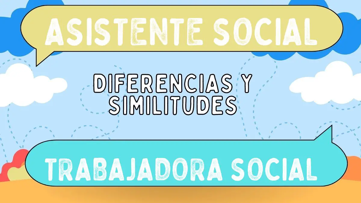 Diferencias entre asistente social y trabajadora social