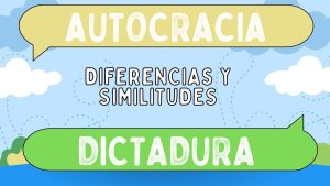 Diferencias entre autocracia y dictadura