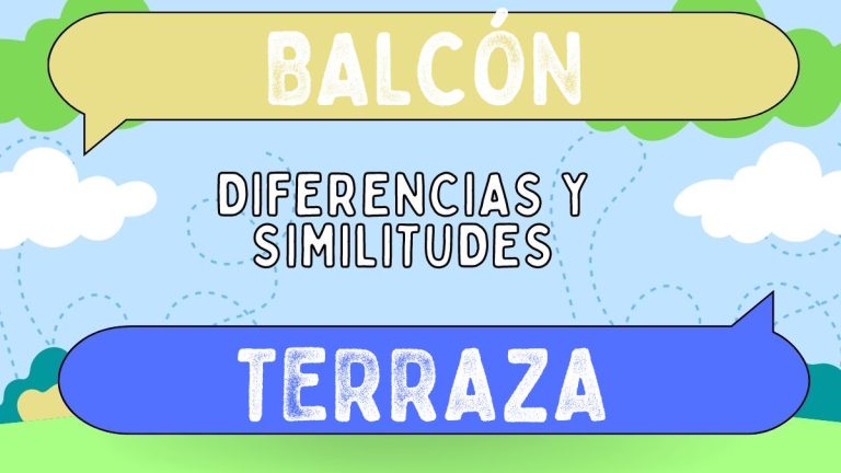 Diferencias entre balcón y terraza