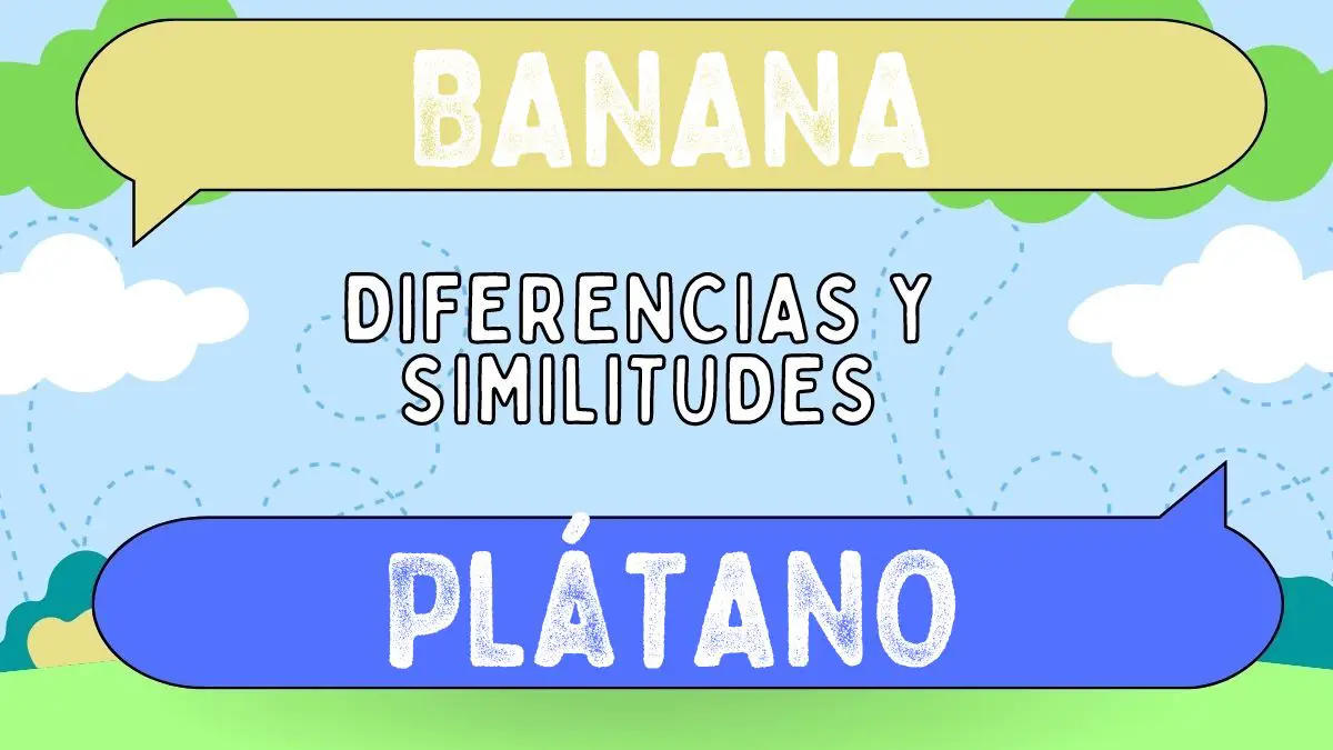 Diferencias entre banana y plátano
