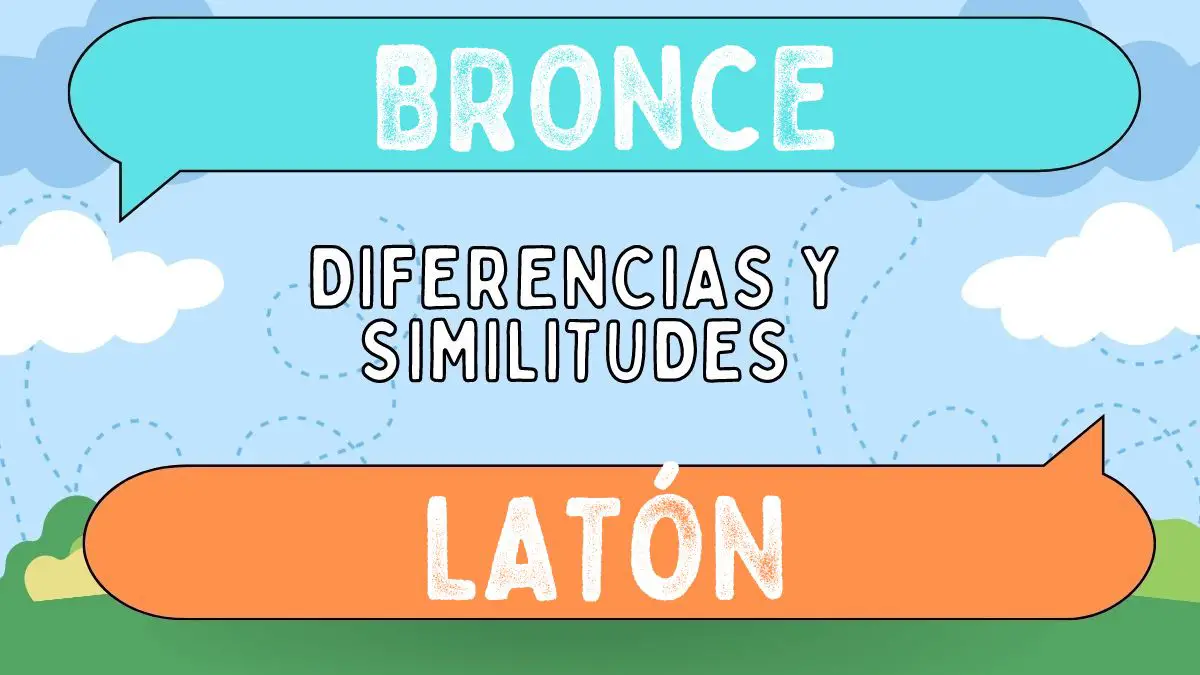 Diferencias entre bronce y latón