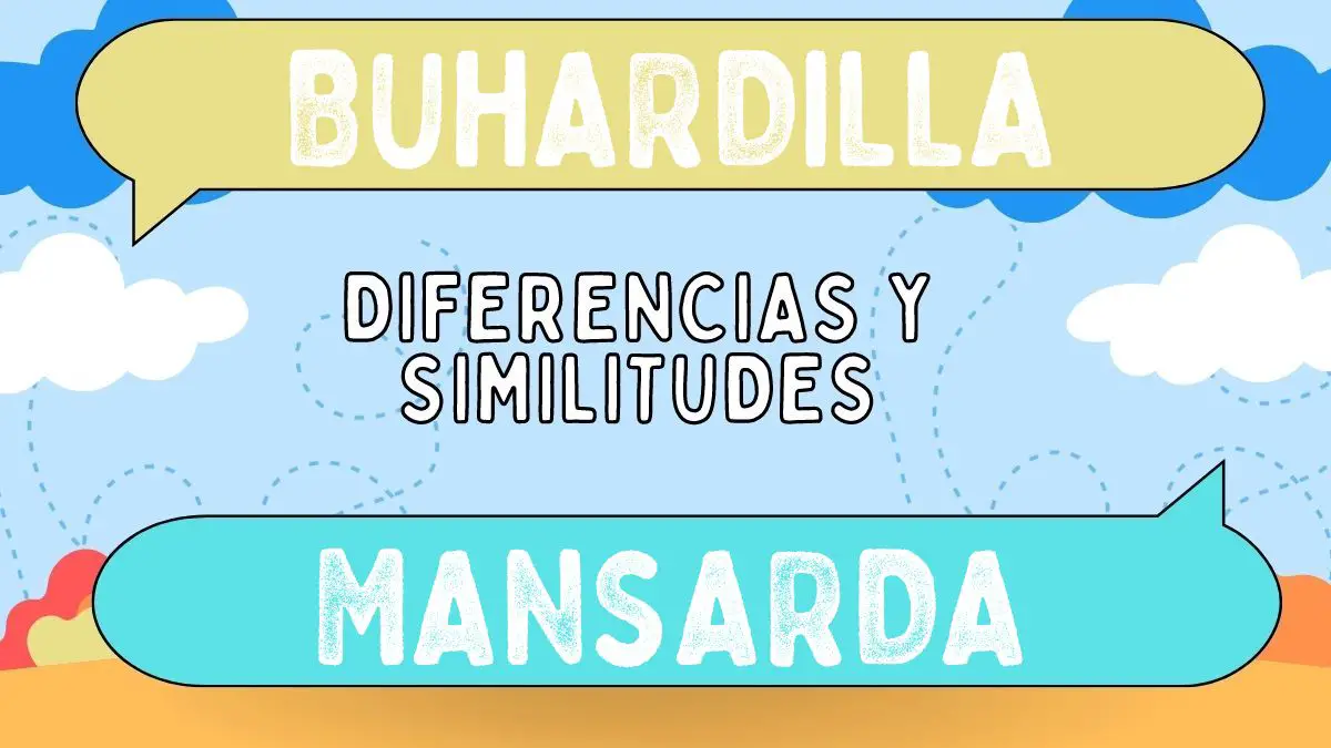 Diferencias entre buhardilla y mansarda