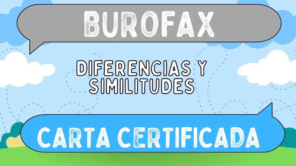 Diferencias entre burofax y carta certificada