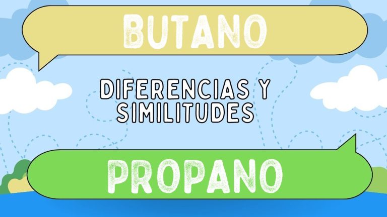 Diferencias entre butano y propano