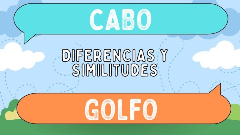 Diferencias entre cabo y golfo