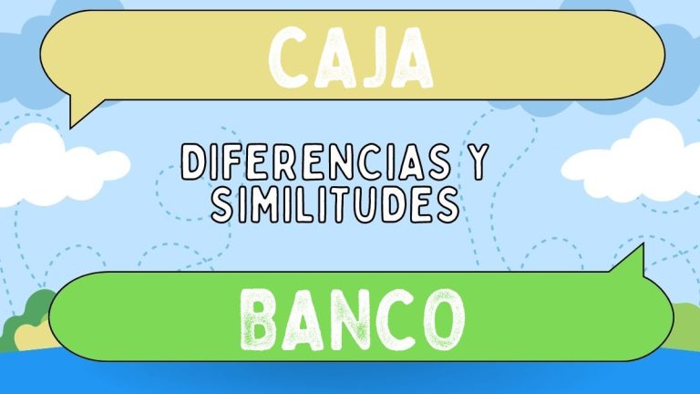 Diferencias entre caja y banco