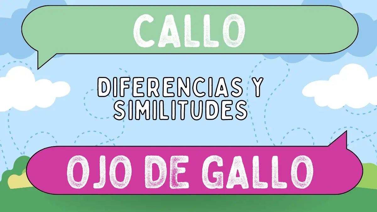 Diferencias entre callo y ojo de gallo