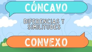Diferencias entre cóncavo y convexo