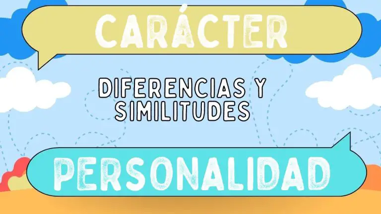 Diferencias entre carácter y personalidad