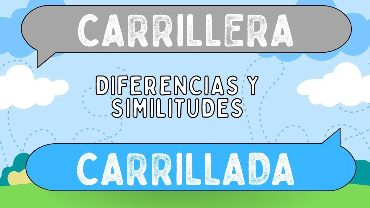 Diferencias entre carrillera y carrillada