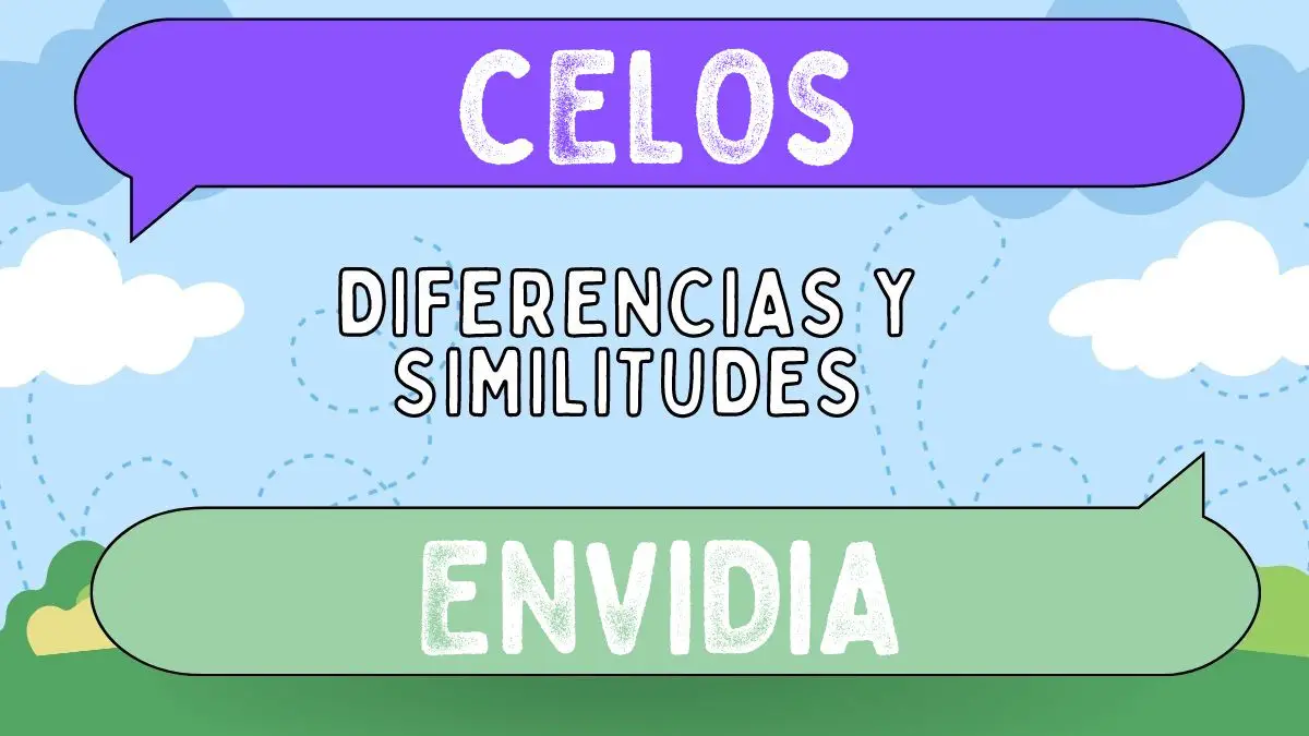Diferencias entre celos y envidia