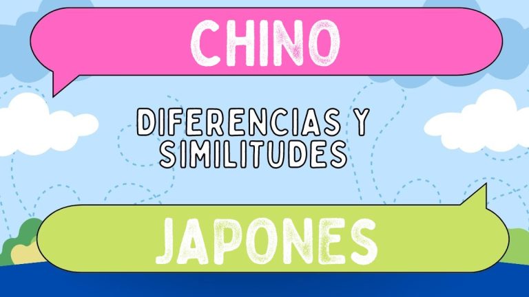 Diferencias entre chino y japones