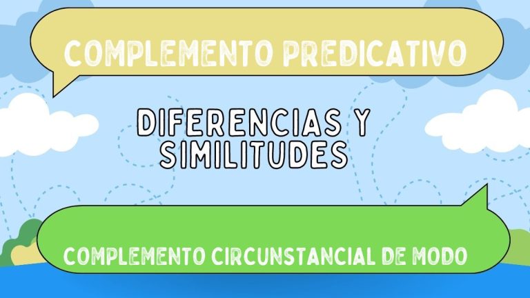 Diferencias entre complemento predicativo y complemento circunstancial ...