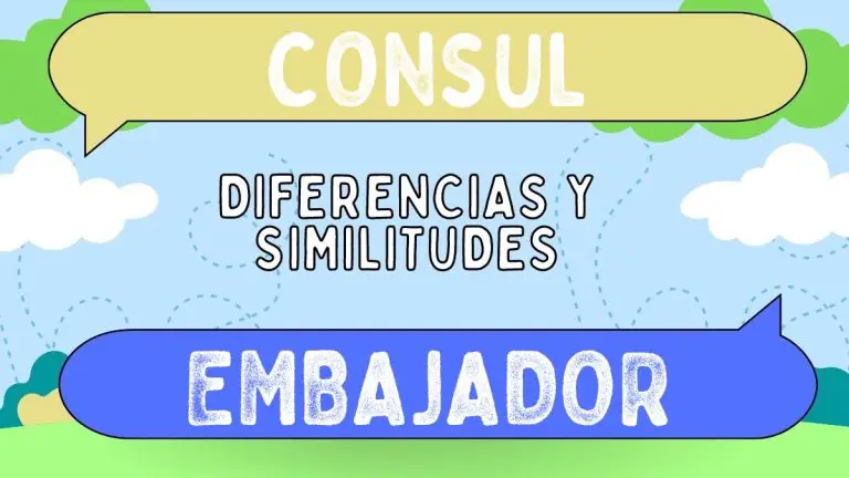 Diferencias entre consul y embajador