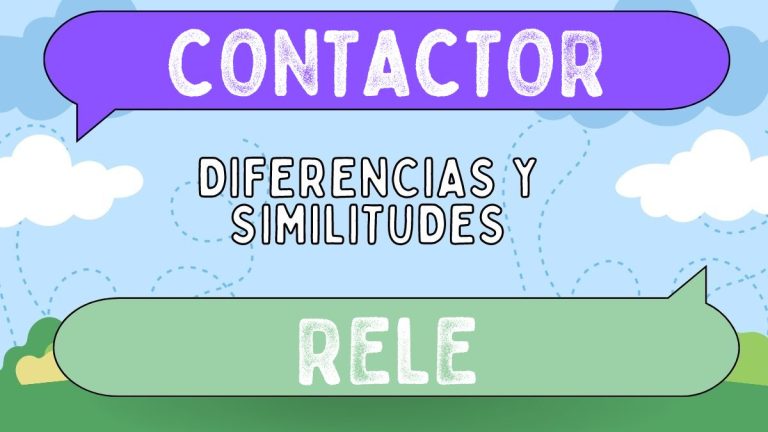 Diferencias entre contactor y rele