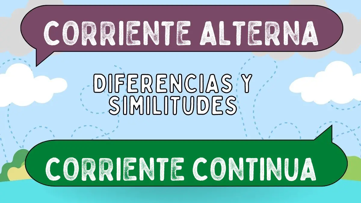 Diferencias entre corriente alterna y corriente continua