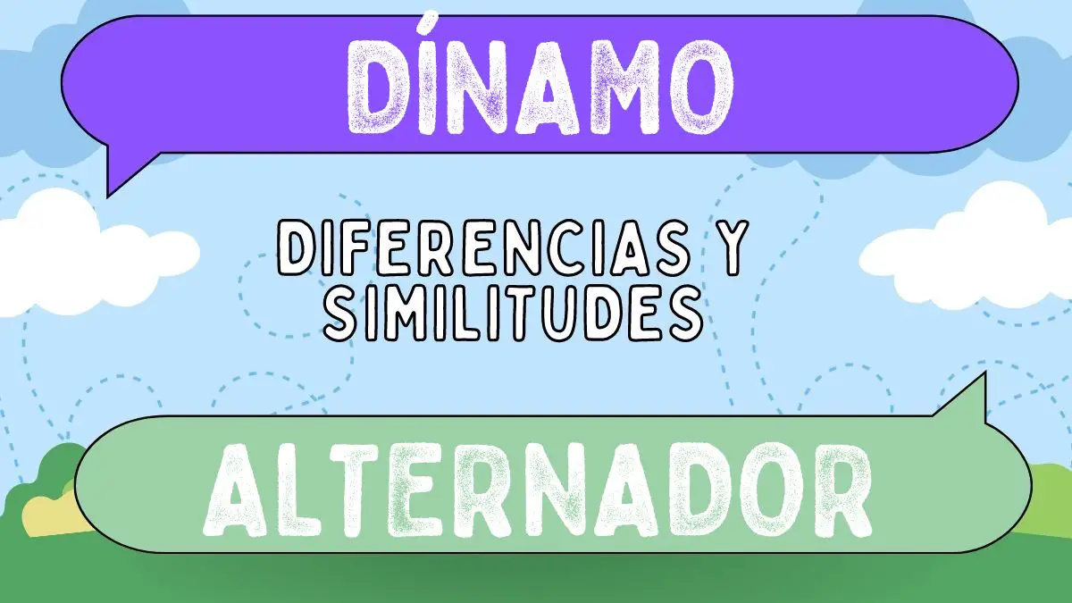 Diferencias entre dínamo y alternador