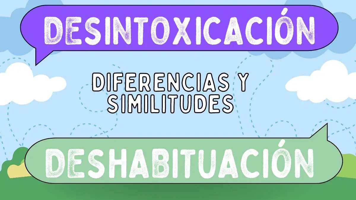 Diferencias entre desintoxicación y deshabituación