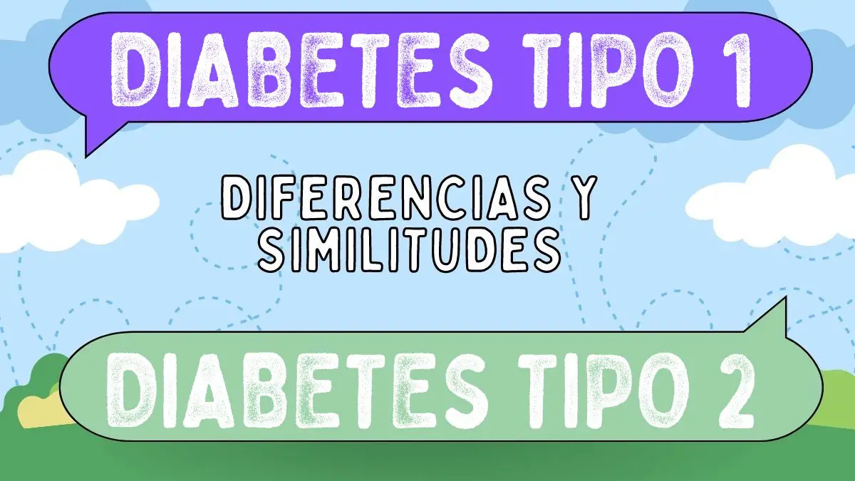 Diferencias entre diabetes tipo 1 y diabetes tipo 2