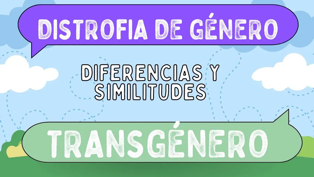 Diferencias entre distrofia de género y transgénero