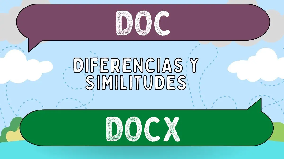Diferencias entre doc y docx
