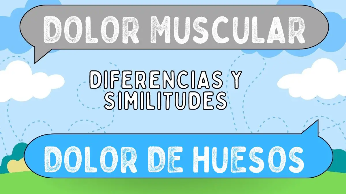 Diferencias entre dolor muscular y dolor de huesos