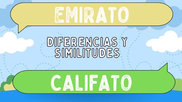 Diferencias entre emirato y califato