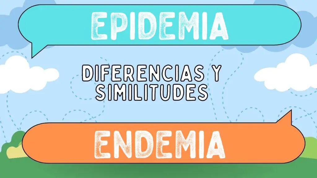 Diferencias entre epidemia y endemia