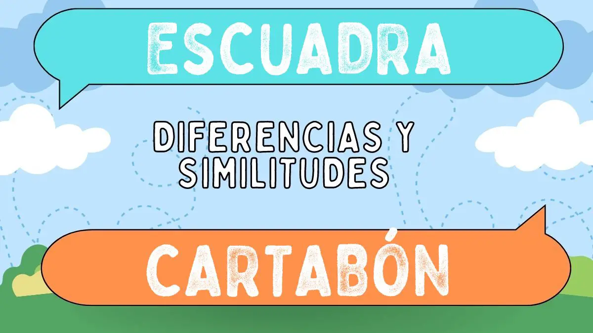 Diferencias entre escuadra y cartabón