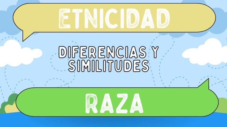 Diferencias entre etnicidad y raza