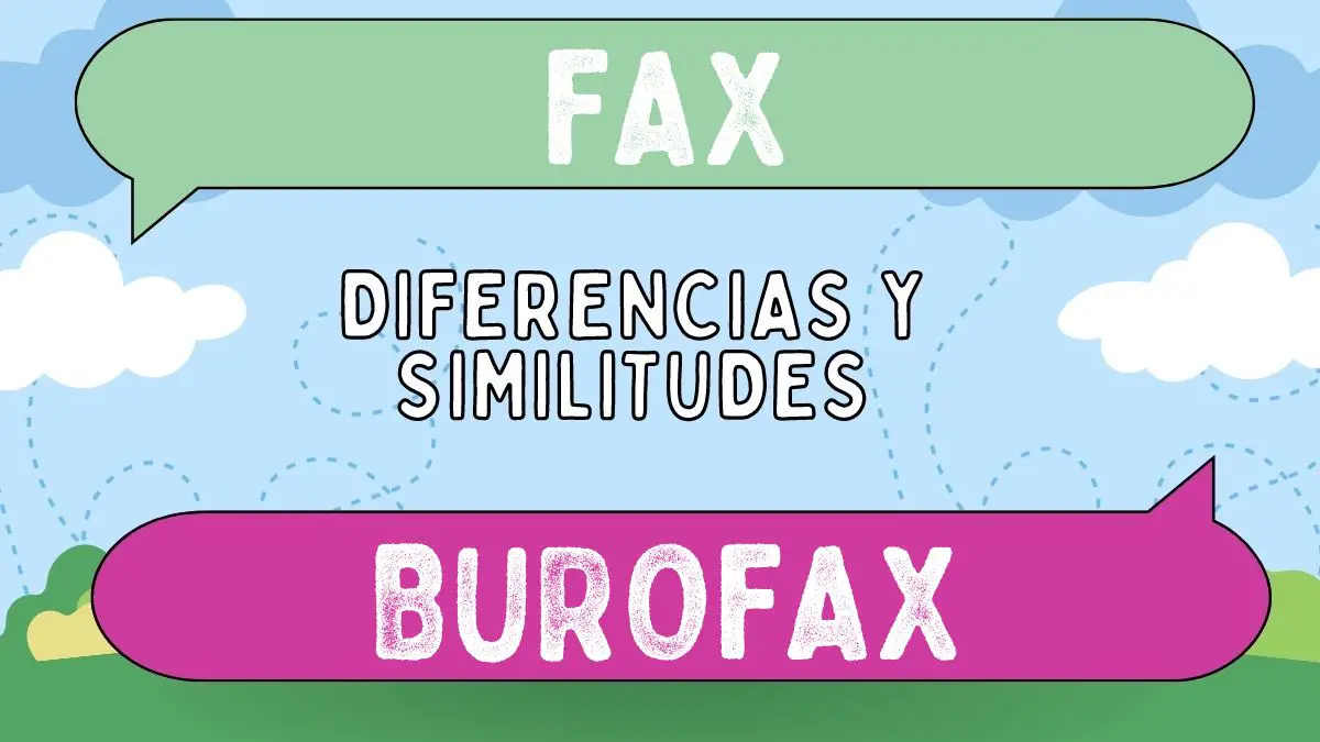 Diferencias entre fax y burofax