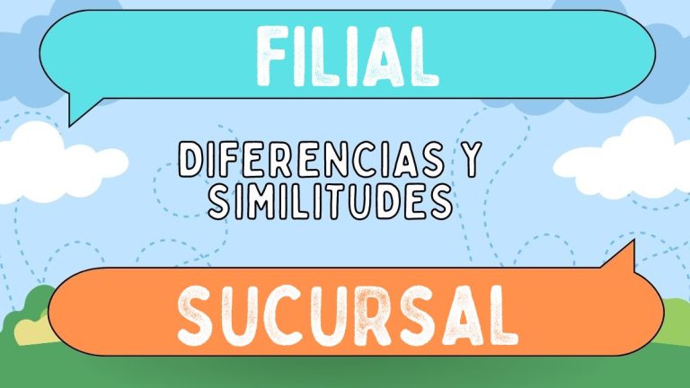 Diferencias entre filial y sucursal