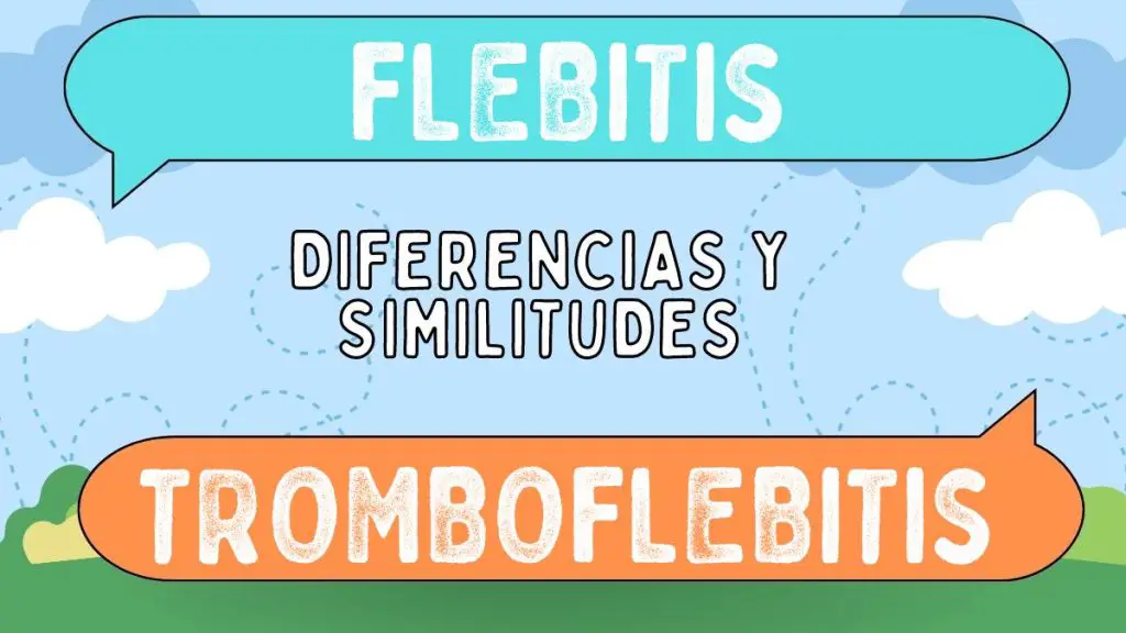 Diferencias entre flebitis y tromboflebitis
