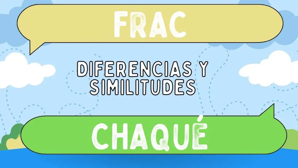 Diferencias entre frac y chaqué