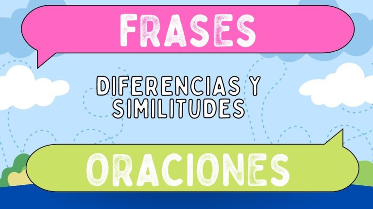 Diferencias entre frases y oraciones