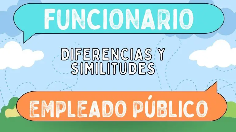 Diferencias entre funcionario y empleado público