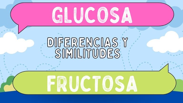 Diferencias entre glucosa y fructosa
