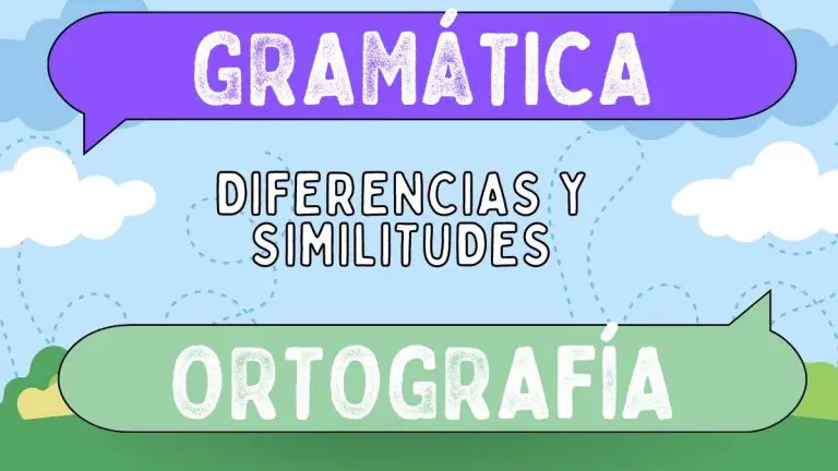 Diferencias entre gramática y ortografía