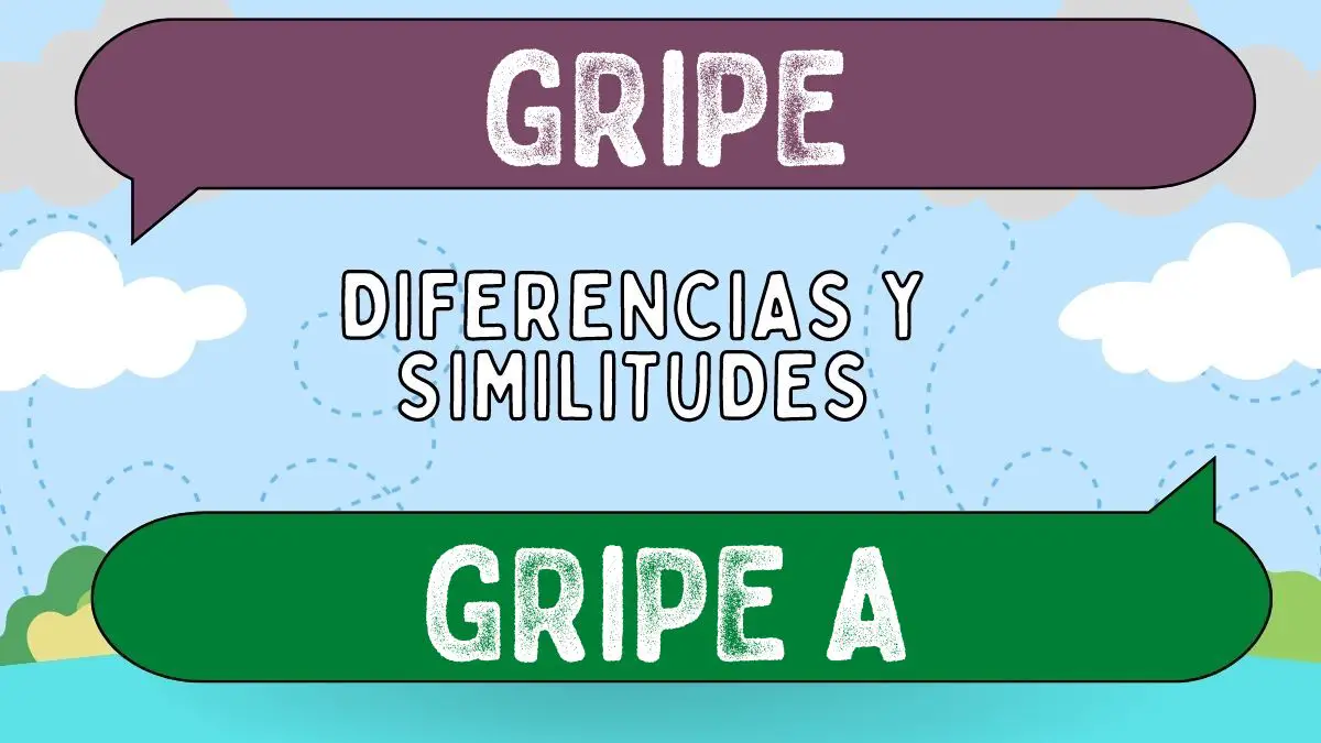 Diferencias entre gripe y gripe a