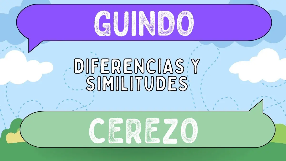 Diferencias entre guindo y cerezo