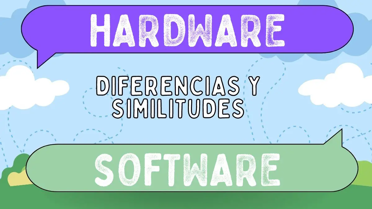 Diferencias entre hardware y software