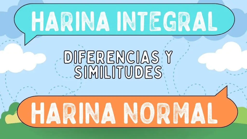 Diferencias entre harina integral y harina normal